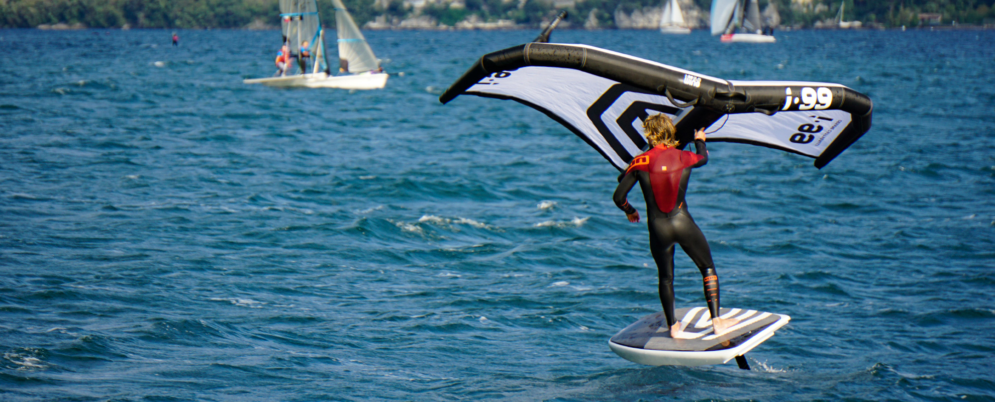 i-99 Winger PLAY 122 - Entry, School Learning Wing boards for Wingsurf